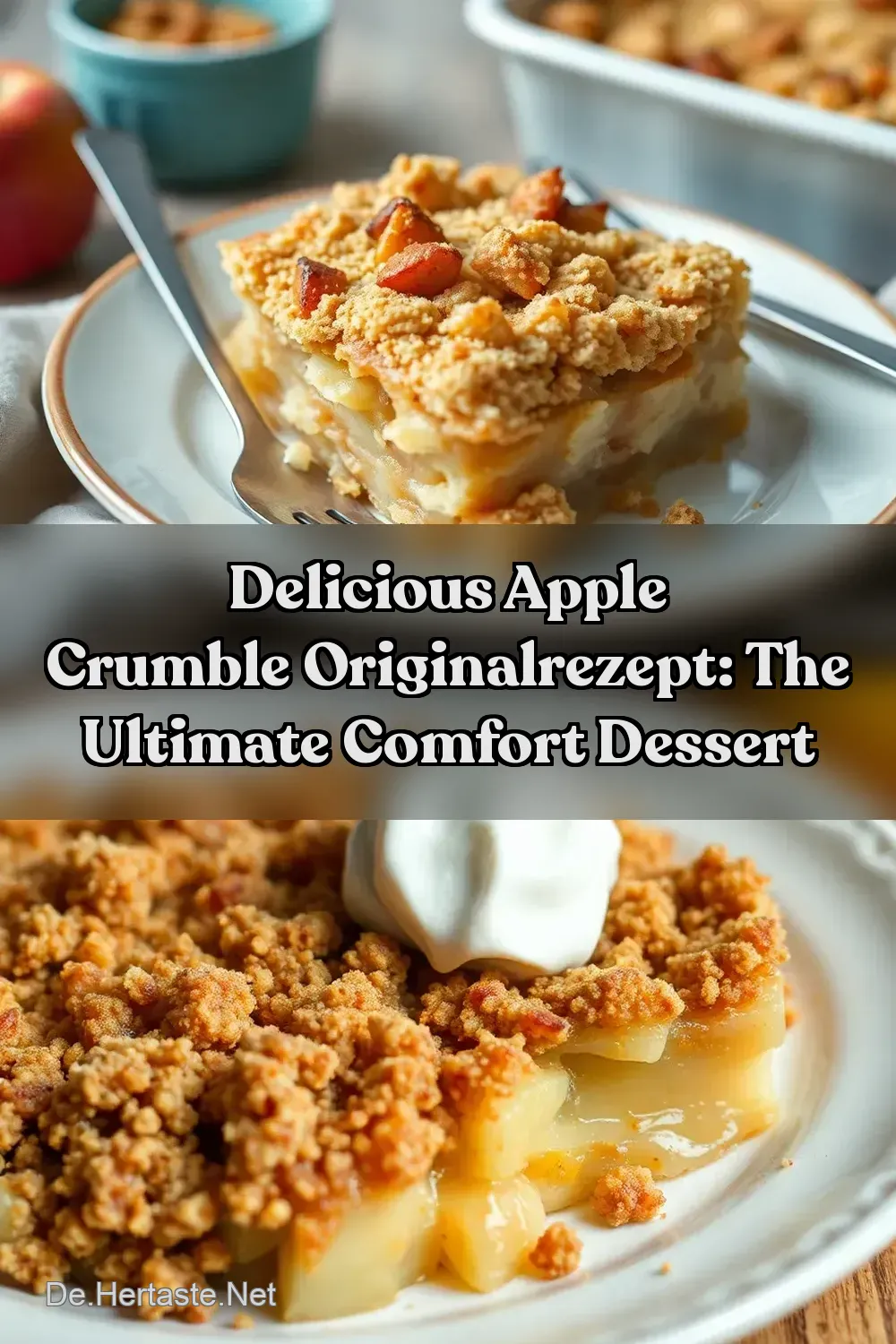 Oma's Apfel Crumble Originalrezept: So einfach & lecker!